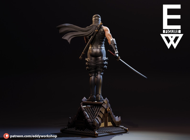 Ryu Hayabusa, 1/9 Resin Scale 12k Model Kit Painted 3d Printed GK ...