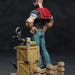 Popeye, 225mm, Resin Scale Model Kit Painted 3d Printed DIY Figure - Etsy