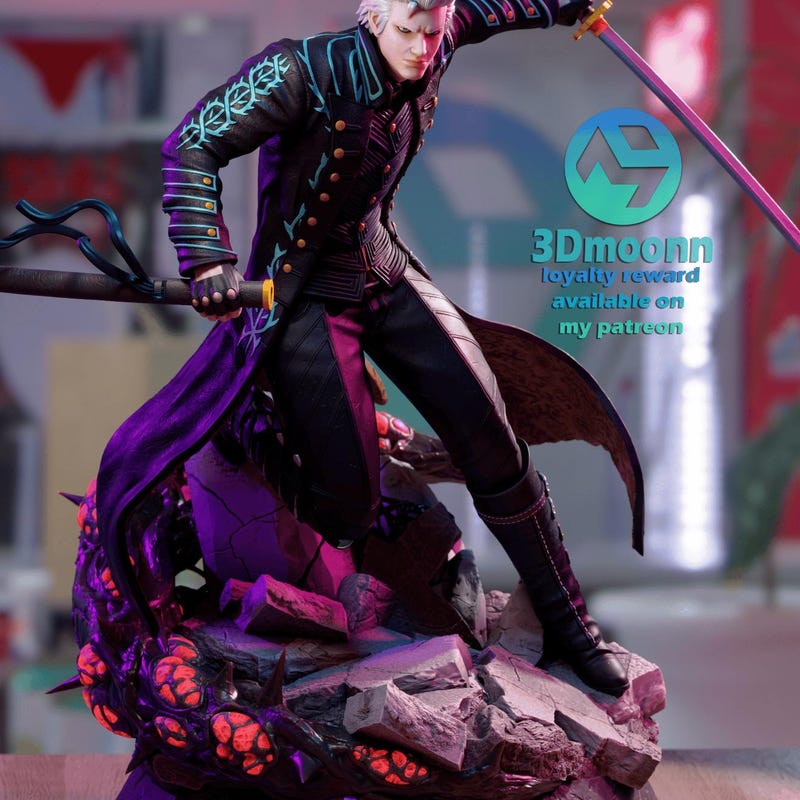 Devil May Cry Vergil Chair - Etsy
