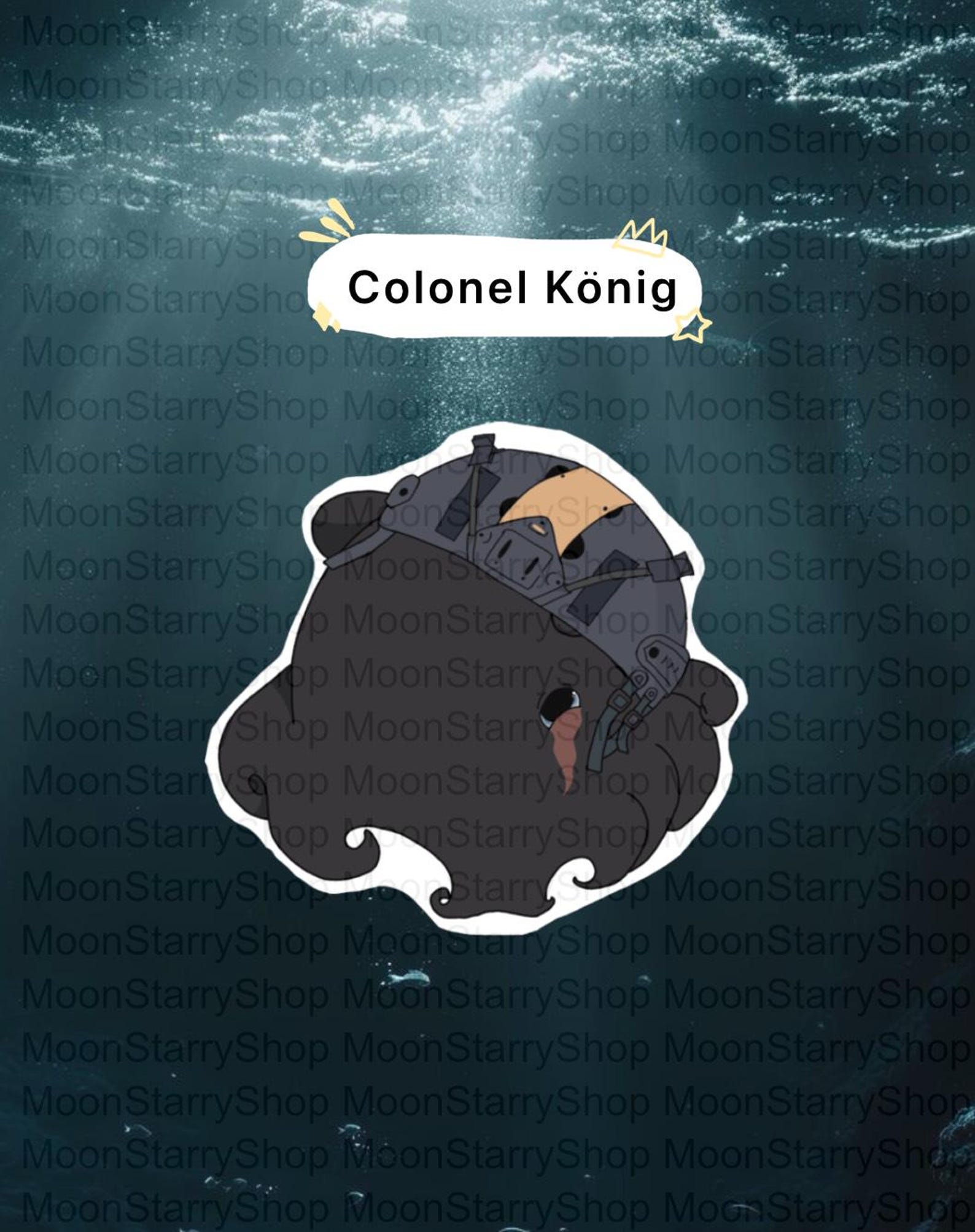 Konig/könig, Hand Made Digital Art as a Flapjack Octopus Wearing His ...