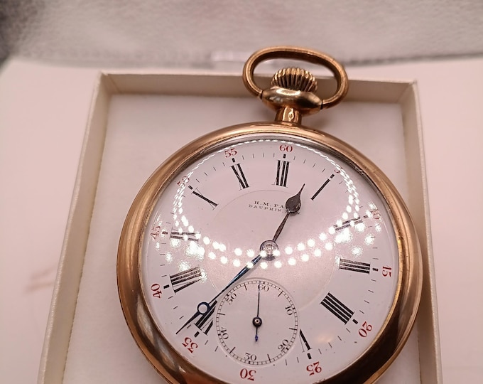 Pocket Watch - Antique AWC CO Empress - 14K Gold - Etsy