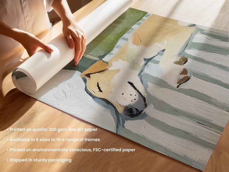 Whippet Wall Art Print – Peaceful Whippet Poster, Elegant Dog Wall ...