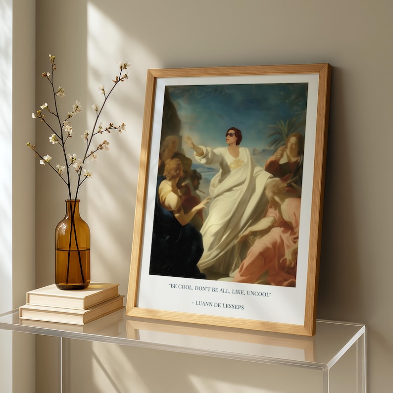 Luann De Lesseps Real Housewives Print – RHONY Quote Wall Art, New York ...