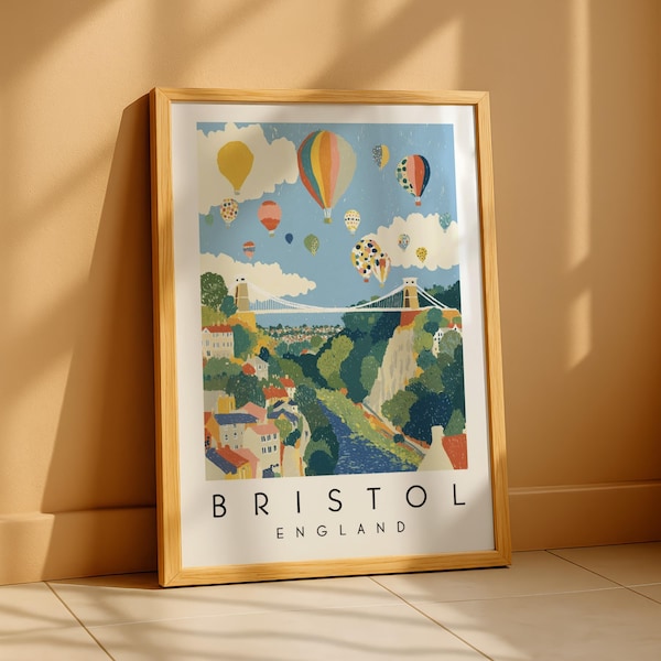 Bristol Cityscape - Etsy UK