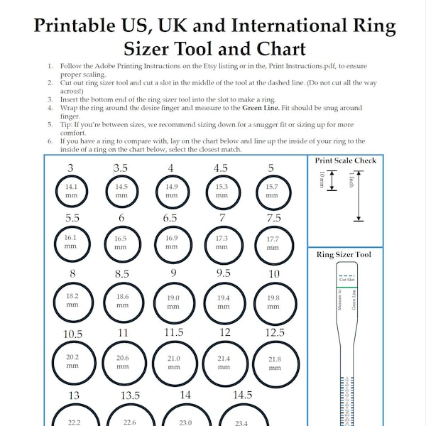 Free Chart Of - Etsy