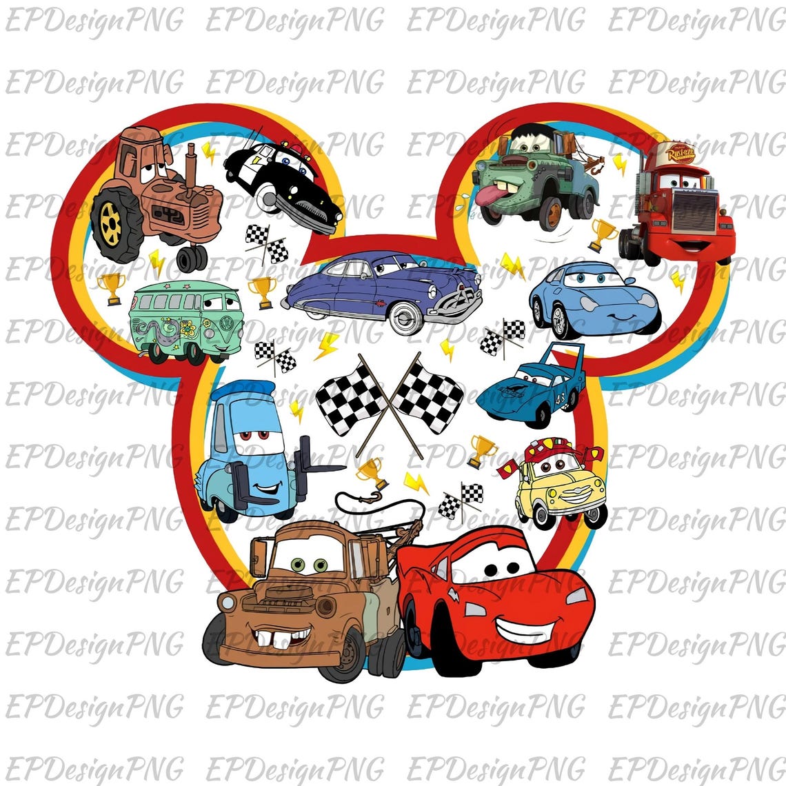 Cars Mcqueen PNG, Cars Friends PNG, Lightning Mcqueen PNG, Cars Tow ...