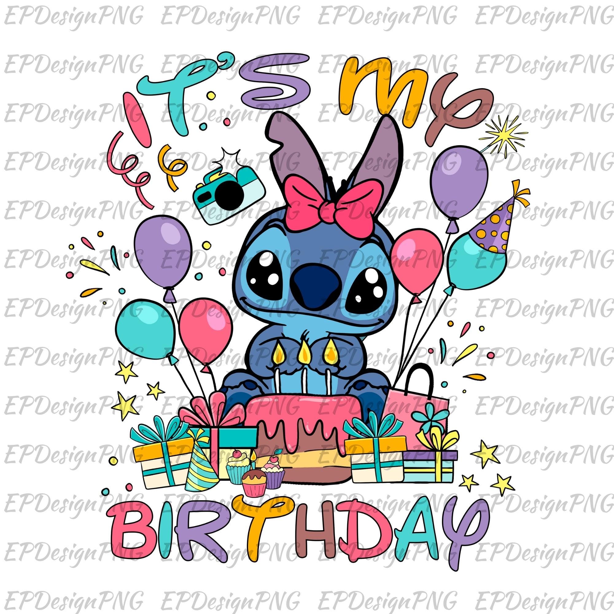 Retro Stitch Png, Stitch Est 2002 Png, Stitch Birthday Png, Magical ...