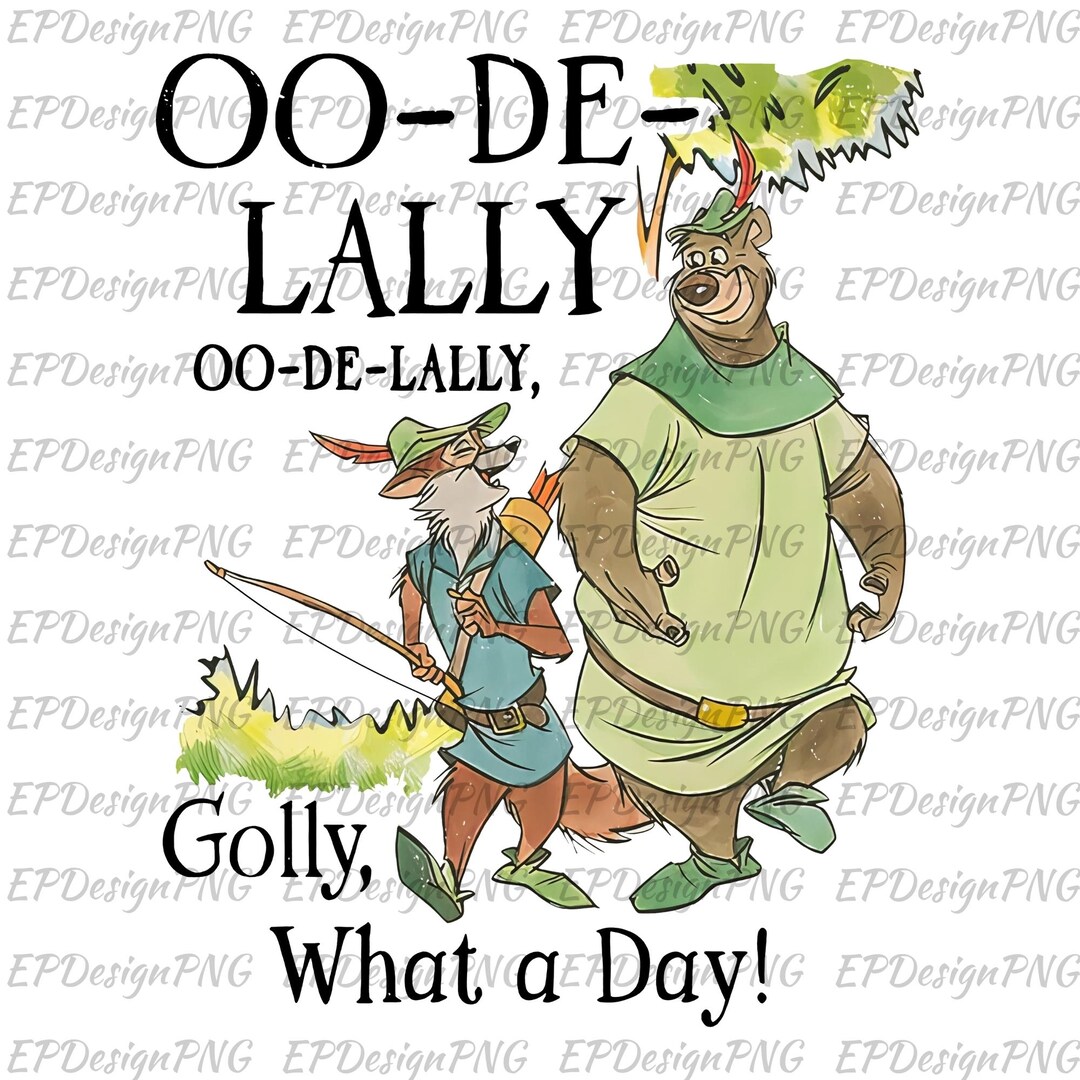 Robin Hood Png File, Golly What A Day Png, Archer Robin Png, OO-DE ...