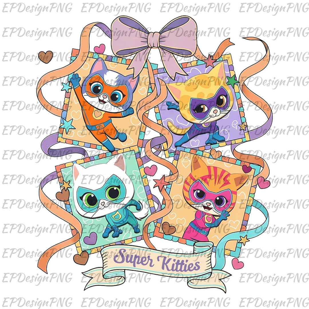 Super Gatitos (Png), Gato Bitsy (Png), Gato Compañero (Png), Gato Ginny ...