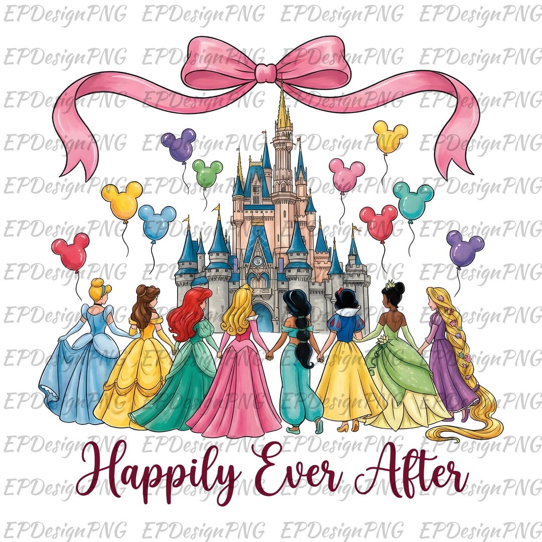 Happily Ever After Princesses Png, Magic Kingdom Princess Png ...