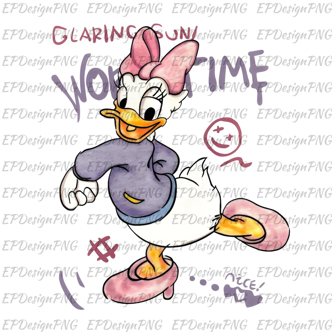 Daisy Duck Png , Daisy Png, Daisy Outline Png, Daisy Silhouette, Duck ...