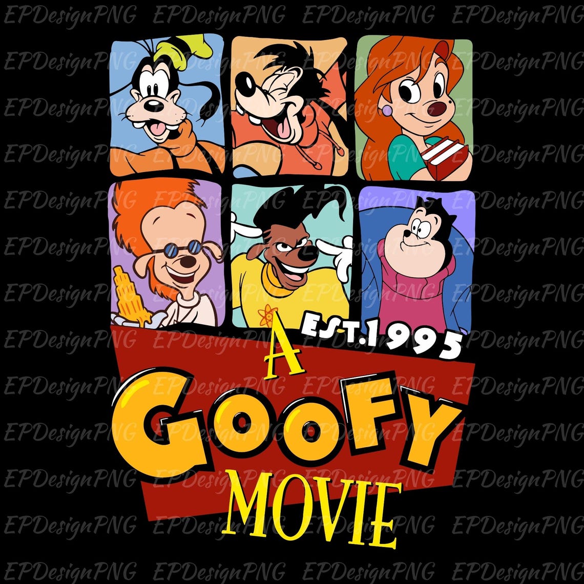 A Goofy Movie Png, Retro Goofy Png, Powerline Png, Powerline Shirt Png ...