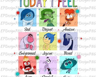Friends Cartoon Emotions Png, It’s Okay to Feel All the Feels Png ...