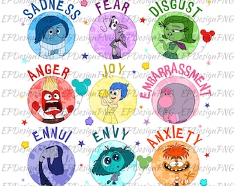 Friends Cartoon Emotions Png, It’s Okay to Feel All the Feels Png ...