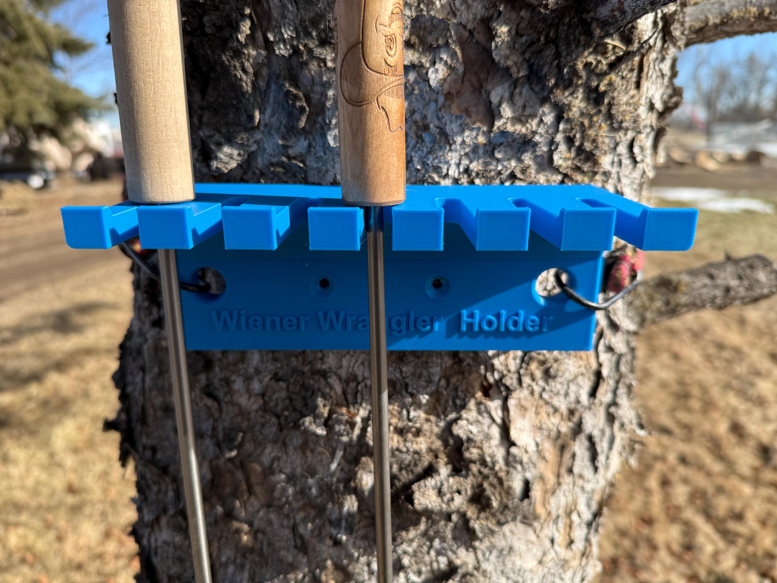 Wiener Wrangler Hot Dog Stick Holder - Etsy