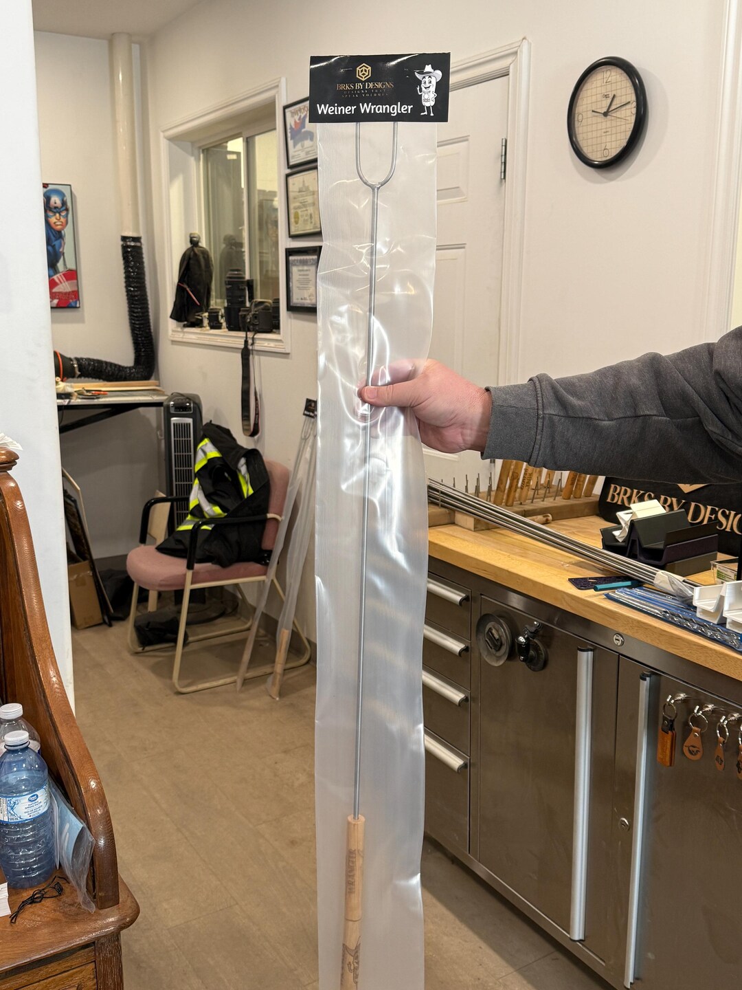 Wiener Wrangler Hot Dog Cooking Stick - Etsy