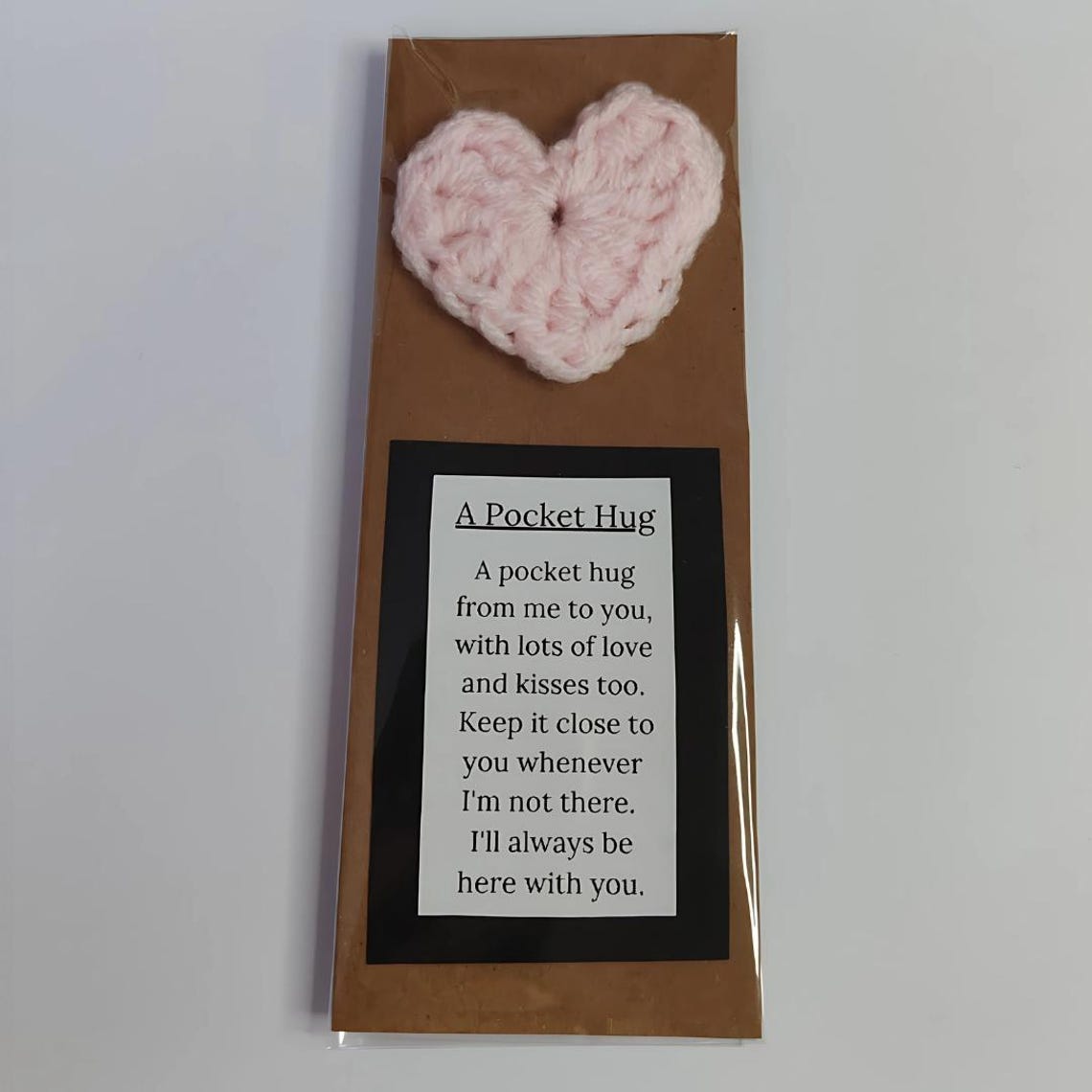 Handmade Crochet Pocket Hugs Hearts - Etsy