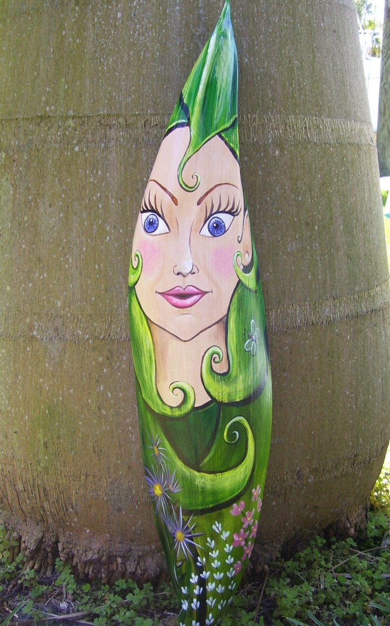 Pixie Fairy Tiki Mask spring Has Arrived on Royal Palm Seed - Etsy