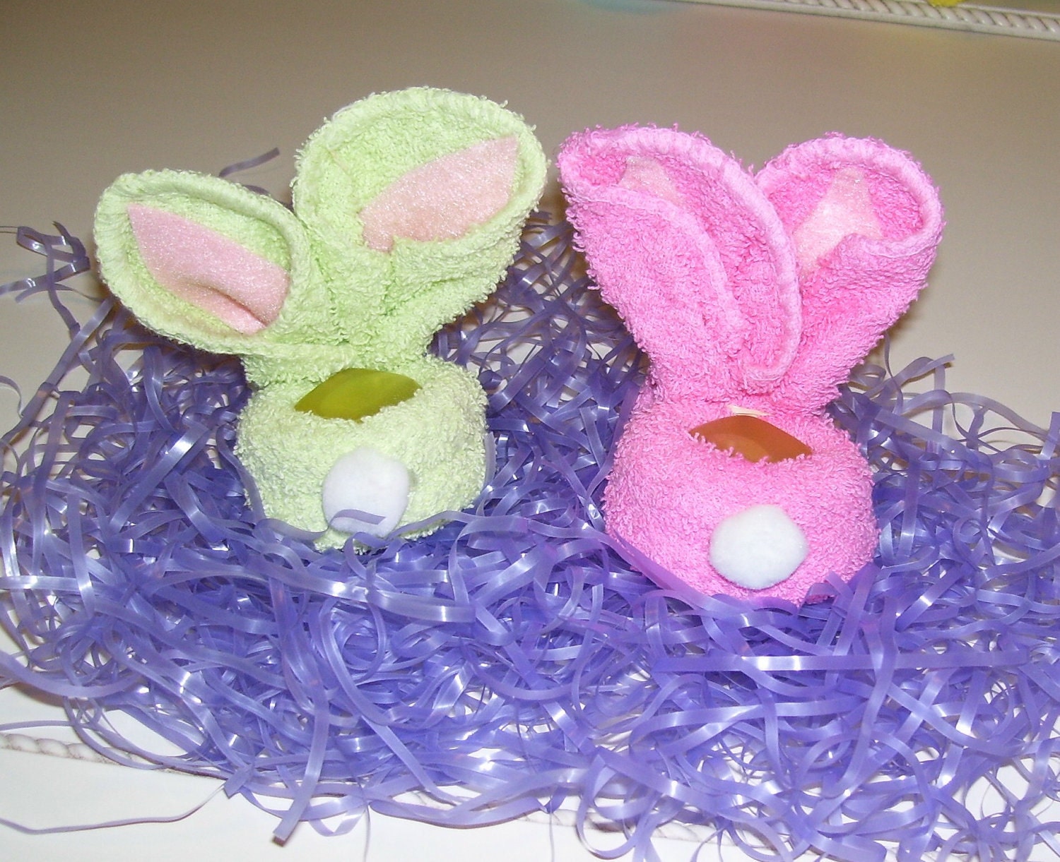 Boo Boo Bunnies in Pastel Colors Easter Baby Shower Favor - Etsy