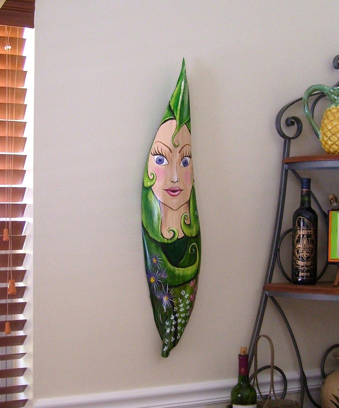 Pixie Fairy Tiki Mask spring Has Arrived on Royal Palm Seed - Etsy