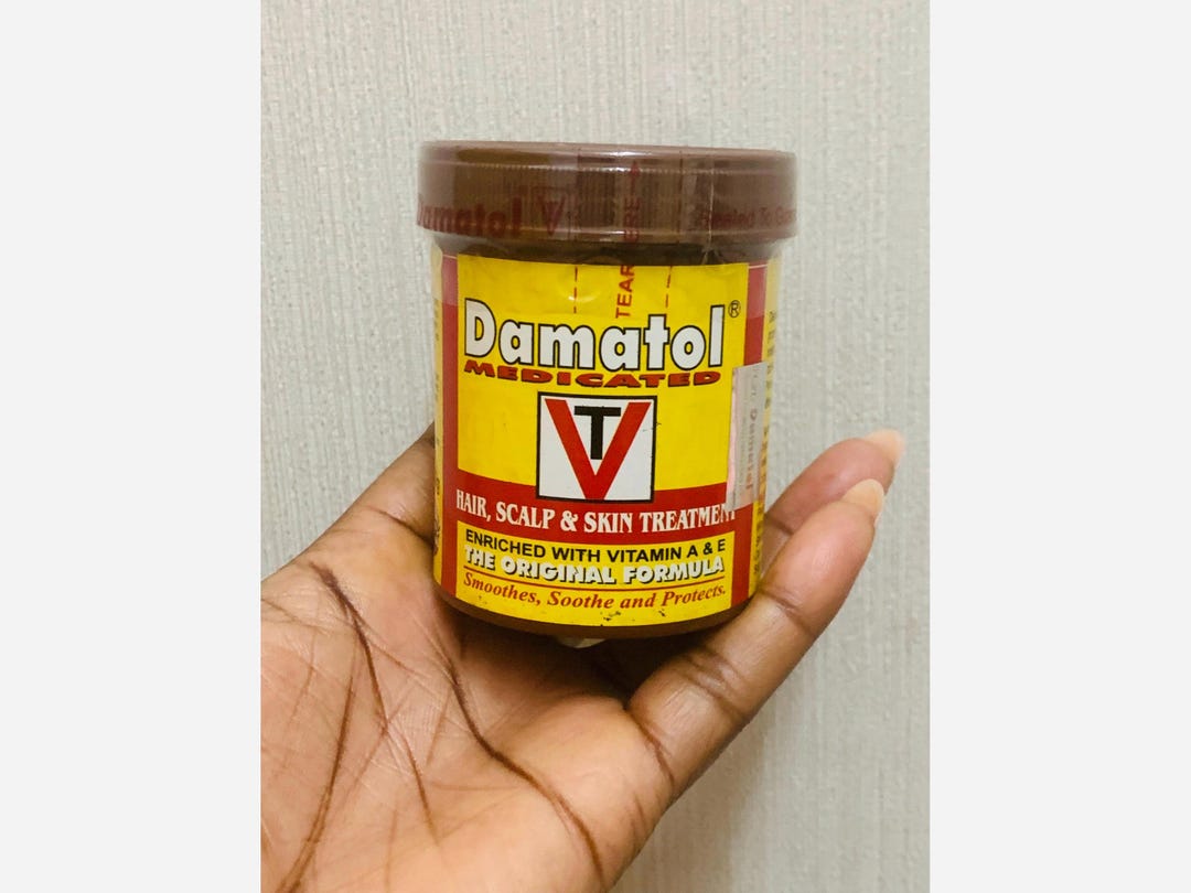 Damatol Medicated Hair Cream, for Hair and Scalp - Etsy