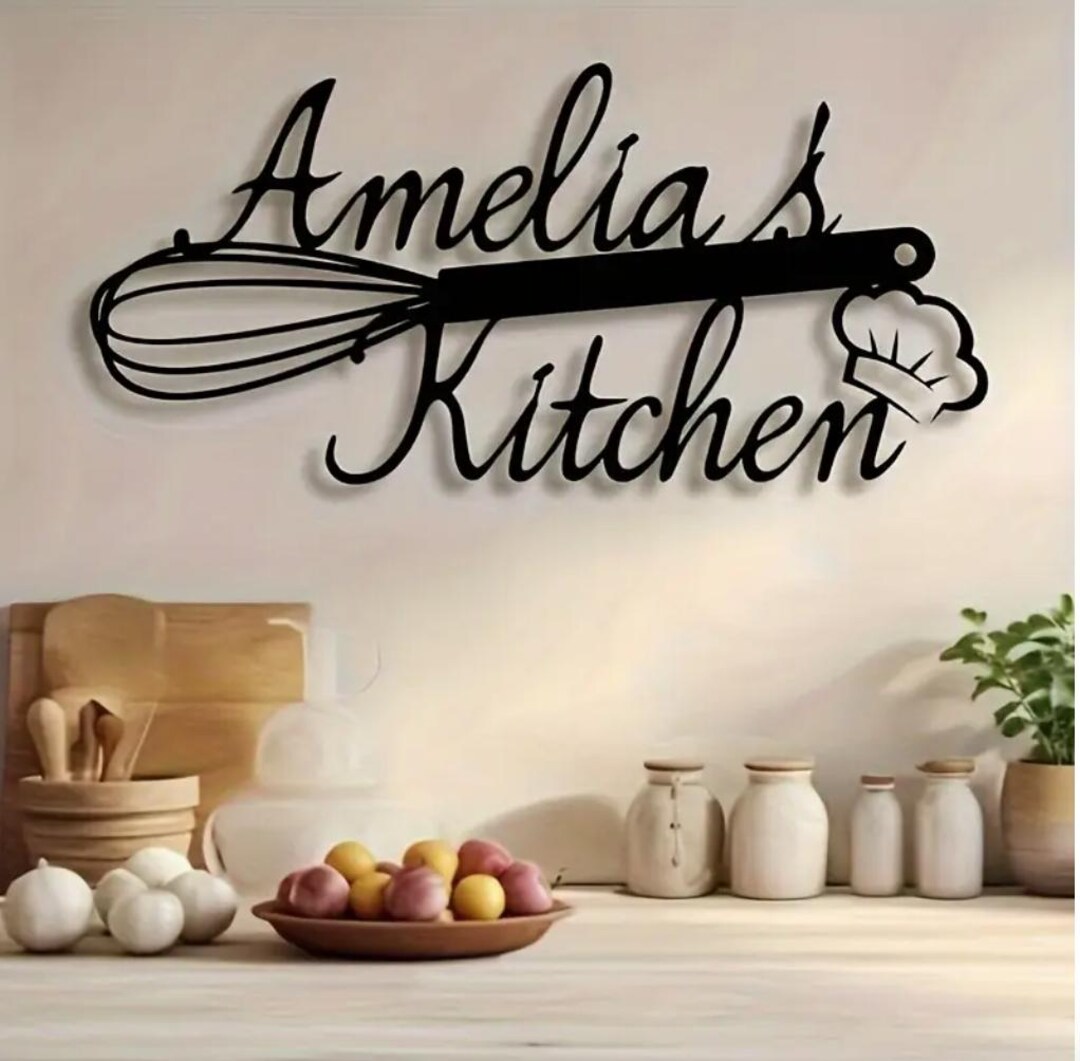 Customizable Kitchen Signs - Etsy