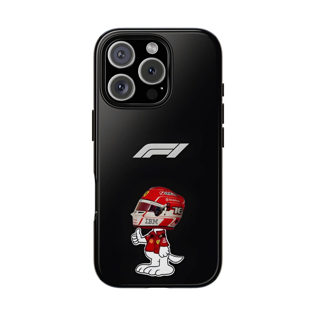 F1 Helmet Snoopy Ferrari Illustration Tough Case | Racing Phone Cover ...