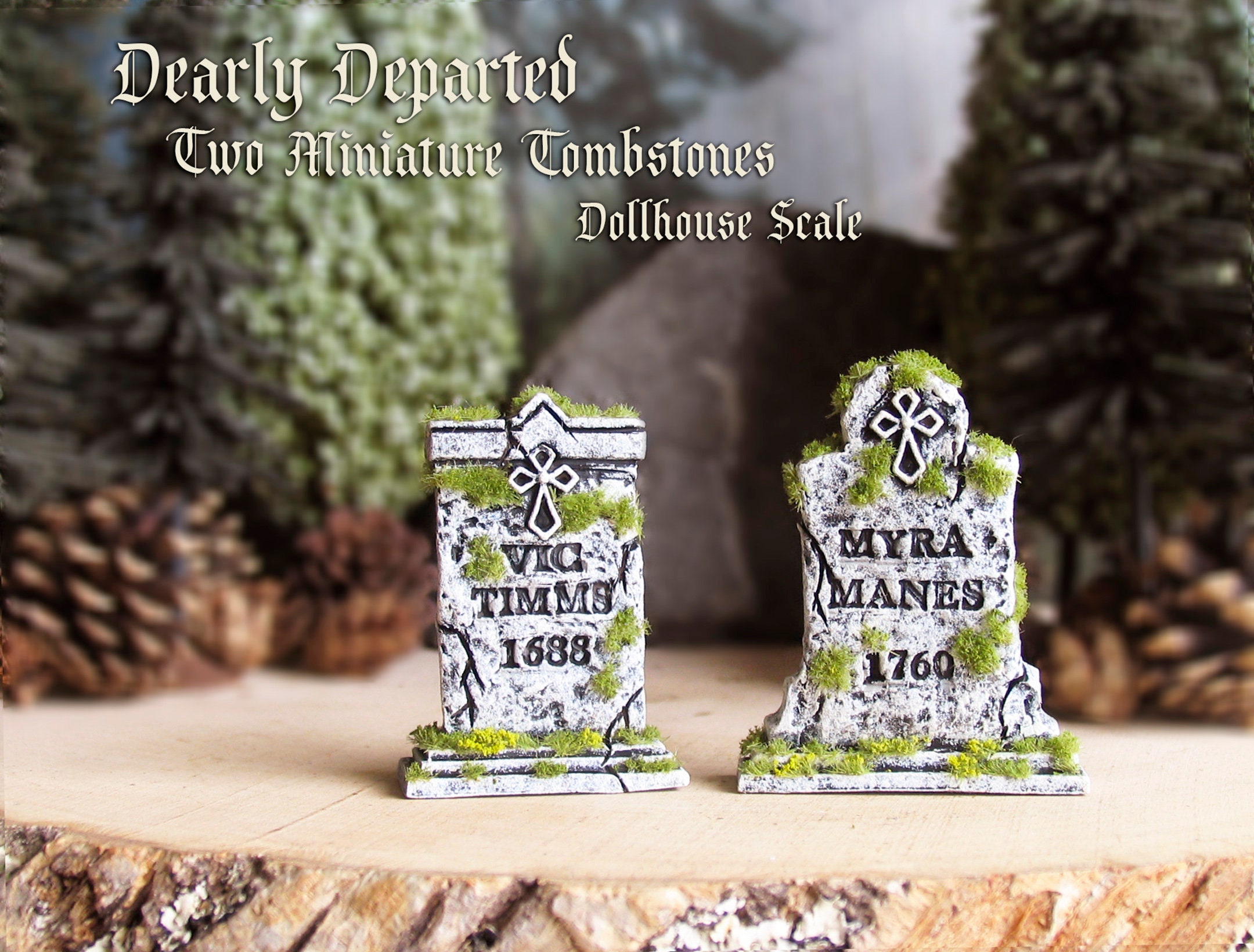 Miniatures Art & Collectibles Miniature tombstone etna.com.pe