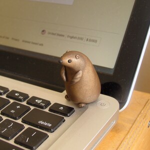 Groundhog Figurine - Your Own Personal Groundhog Day - Imbolc Weather ...