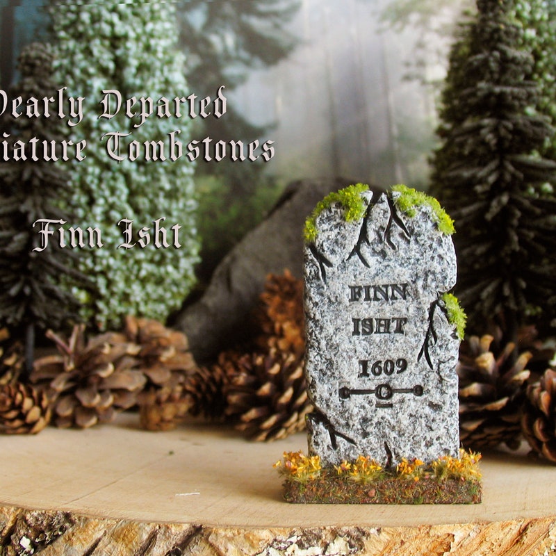 Miniature Tombstones - Etsy