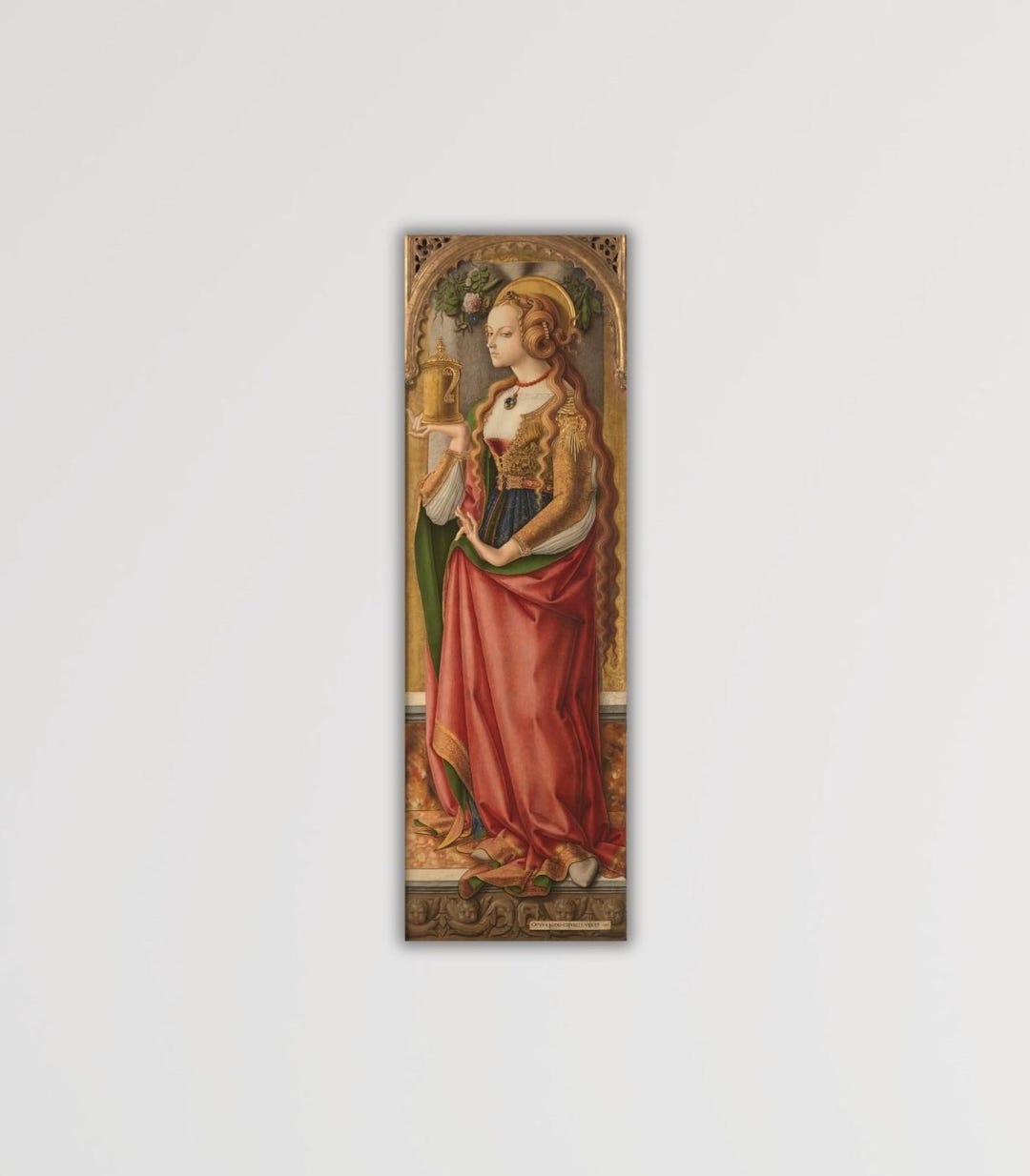 Carlo Crivelli Mary Magdalena Poster Carlo Crivelli Wall Art Carlo Crivelli Canvas Gift of Home ...