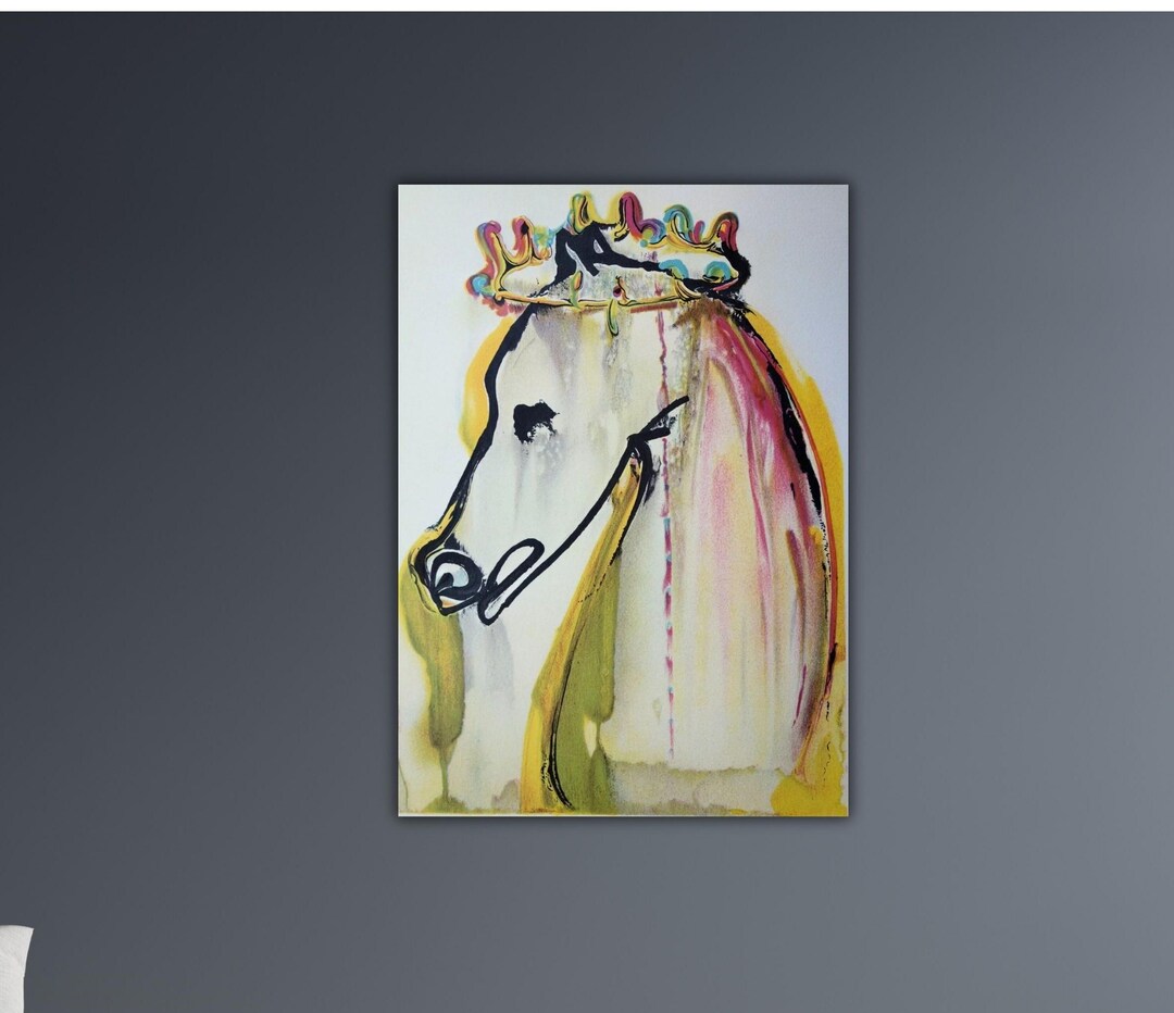 Salvador Dali Caligula Poster Salvador Dali Canvas Home Decor Wall Art ...