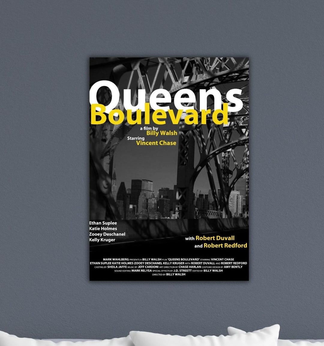 Entourage Poster Entourage Wall Art Queens Boulevard Movie Poster ...