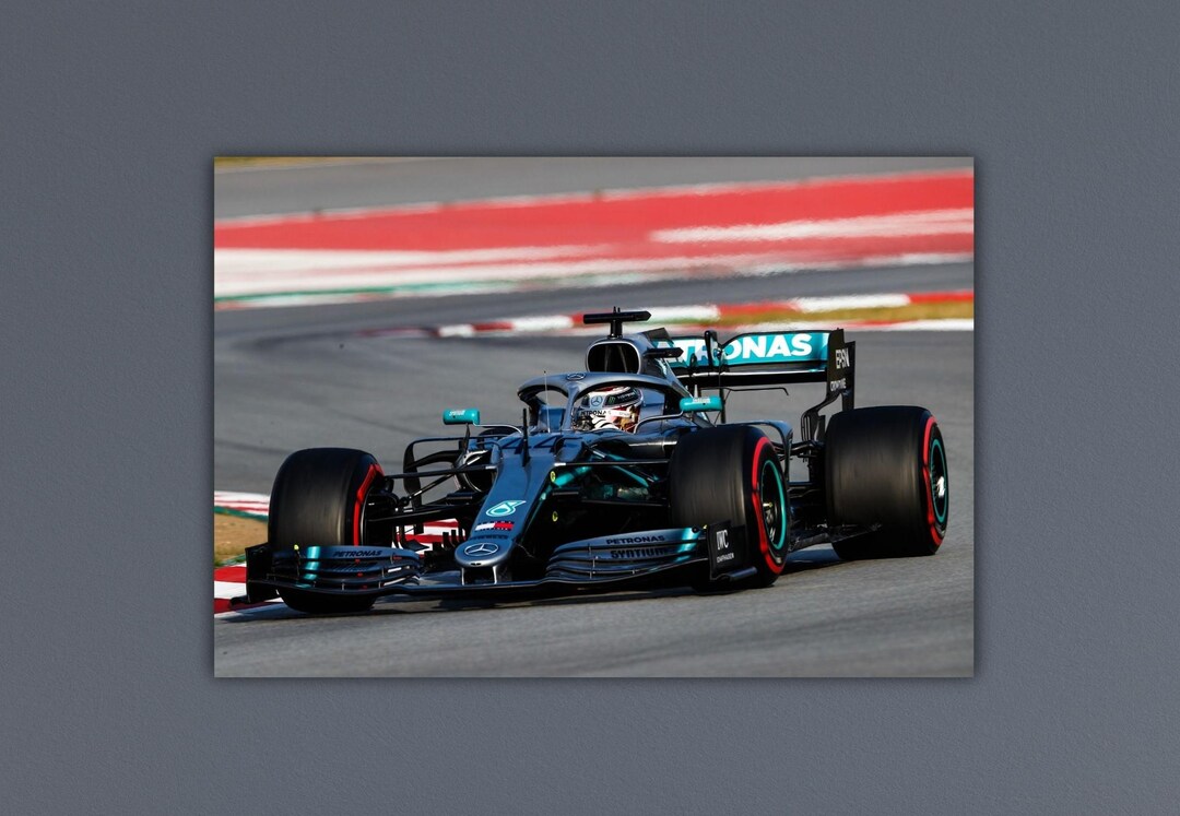 Lewis Hamilton Canvas Kids Room Decor Formula 1 Printing F1 Mercedes ...