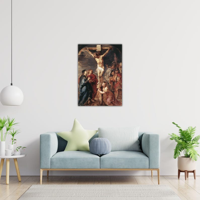 Peter Paul Rubens- Christ on the Cross With Maria Magdalena and St John ...