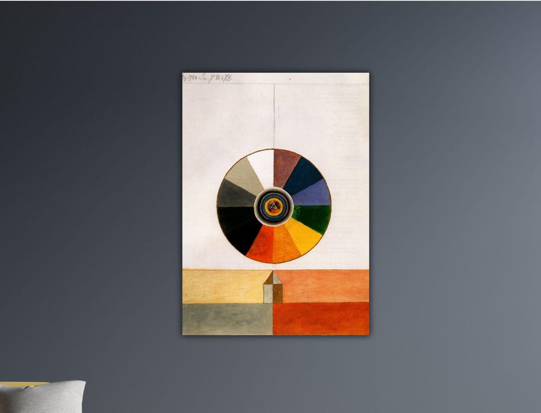 Hilma Af Klint Series Vii No 7D Wall Art Hilma Af Klint Canvas Abstract ...