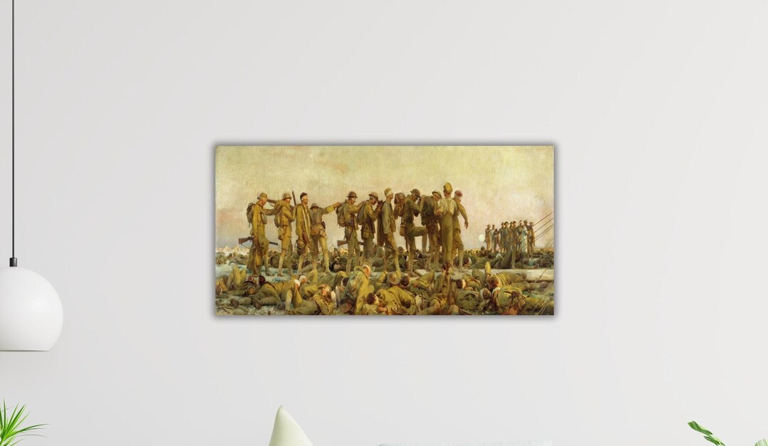 John Singer Sargent - Gassed Canvas Sargent Poster Singer Sargent Paint ...