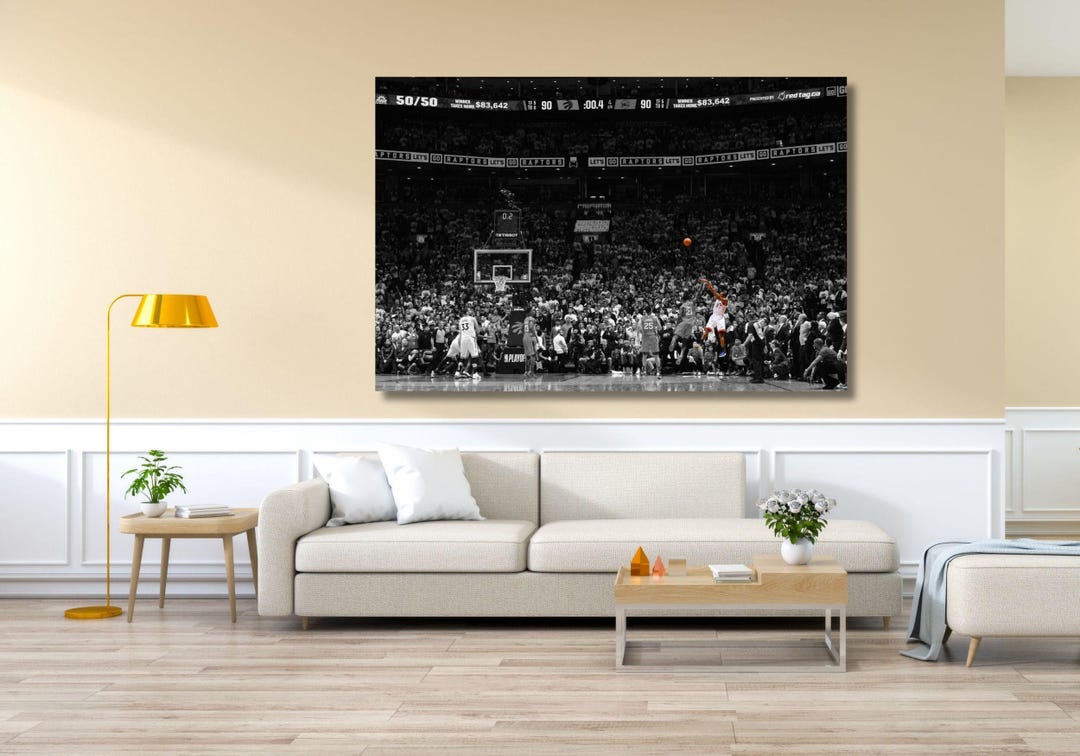 Kawhi Poster Last Shot Game Winner Print Art,canvas Wall Art,kawhi ...