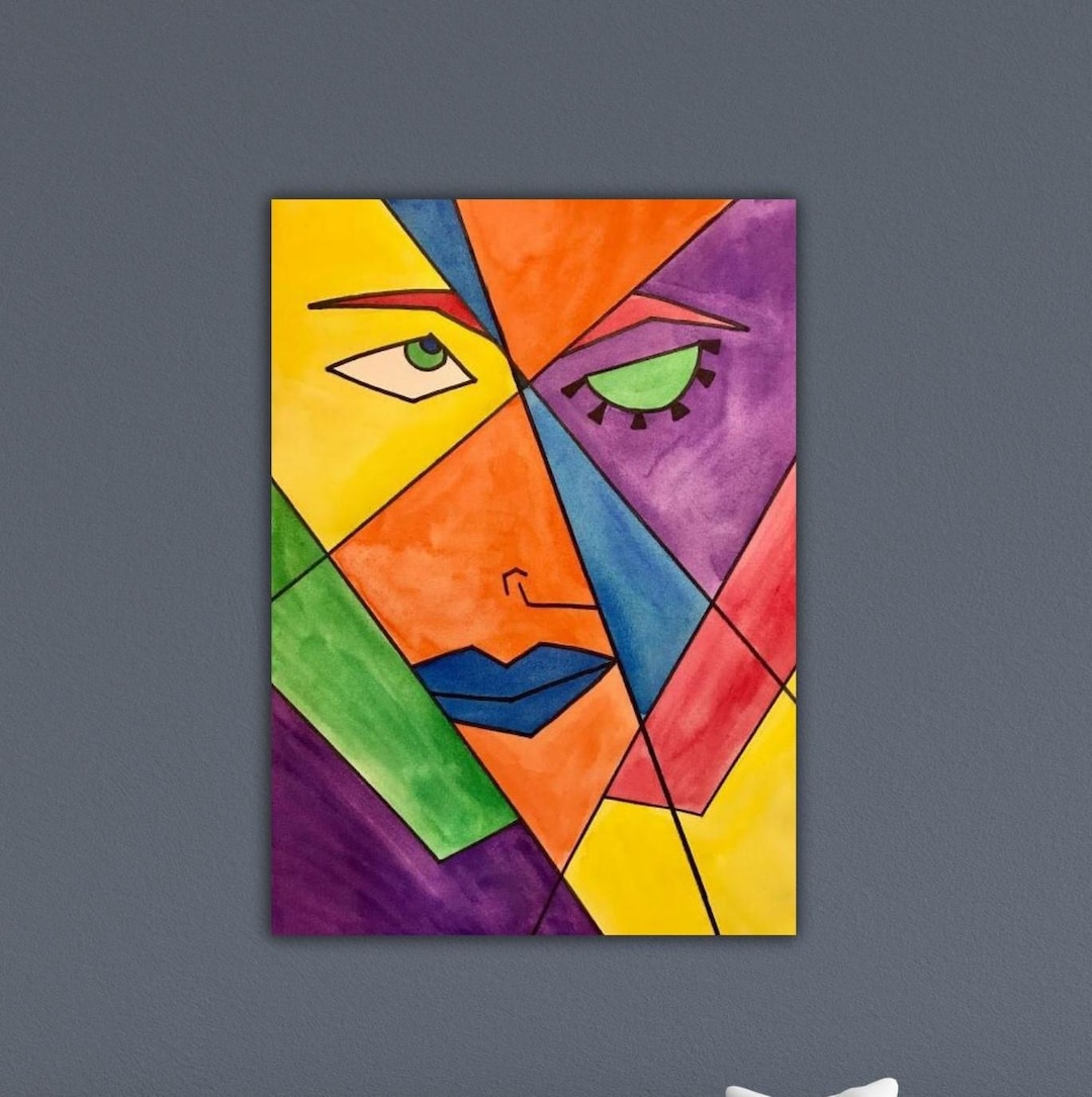 Pablo Picasso Woman Cubism Canvas Modern Print Home Decor Art Picasso ...