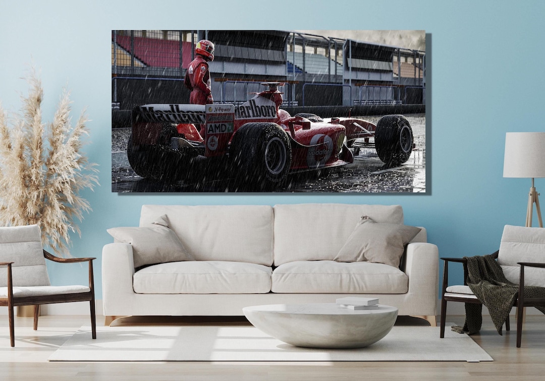 Charles Leclerc Poster Charles Leclerc Print Leclerc Canvas Modern Wall ...