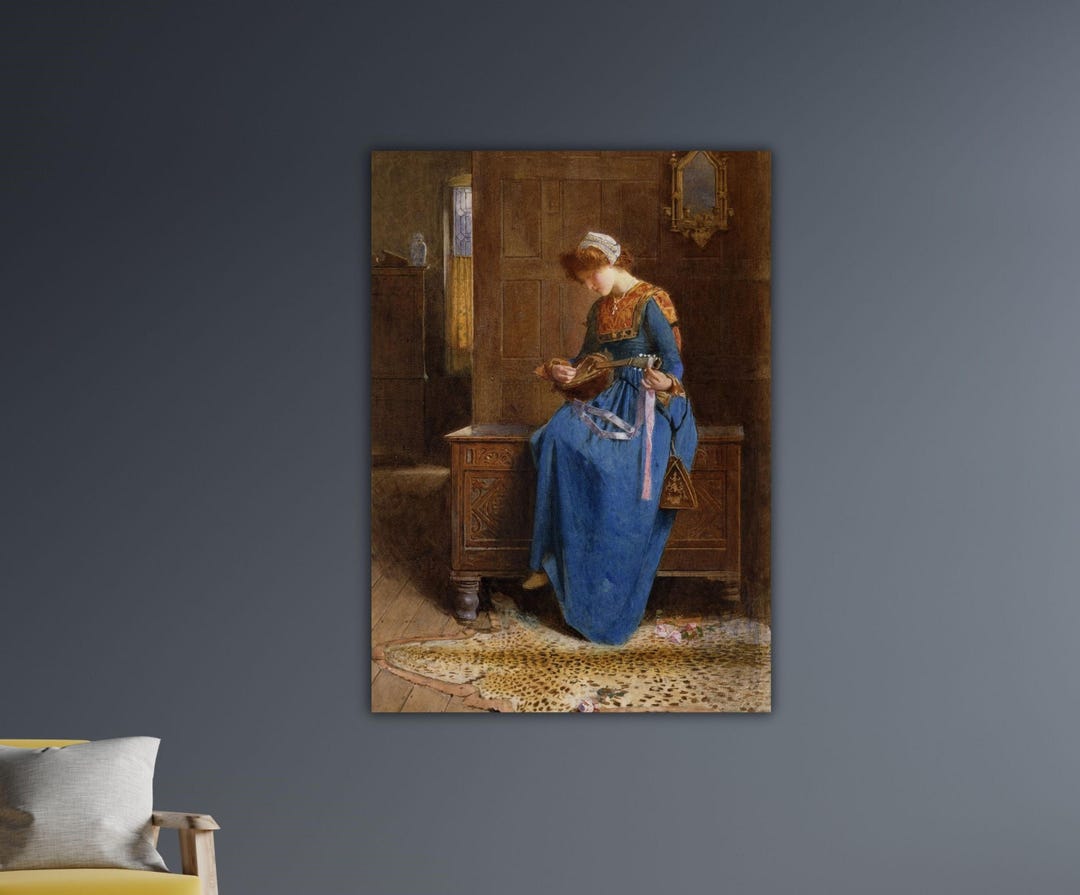Carlton Alfred Smith - in the Olden Days Printed Textile Wall Art Smith ...