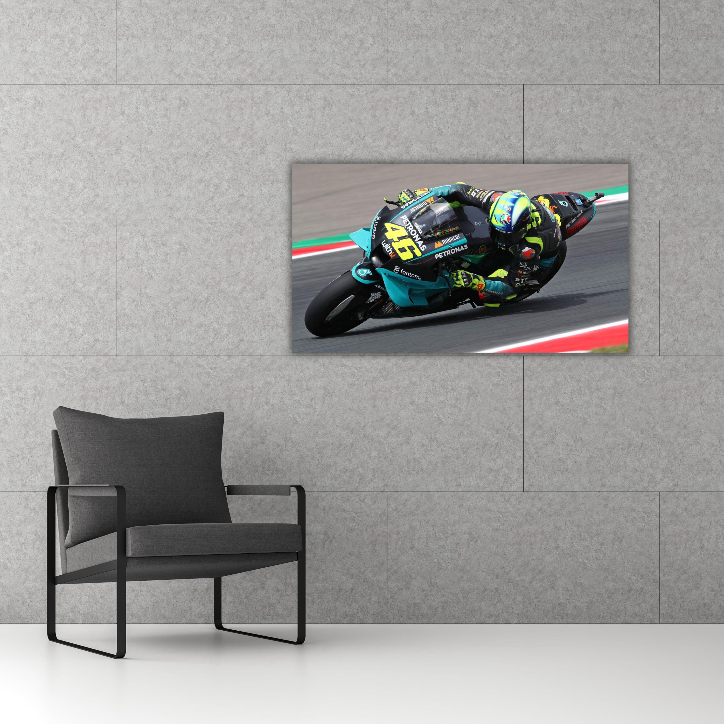 Valentino Rossi Poster Man Cave Decoration Motogp Wall Art Rossi Wall ...