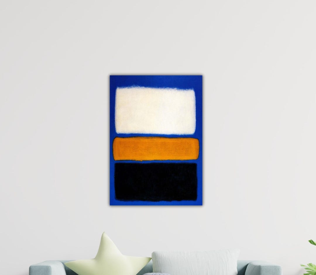 Mark Rothko No 16 1961 Wall Decor Rothko Wall Art Rothko Poster Rothko ...