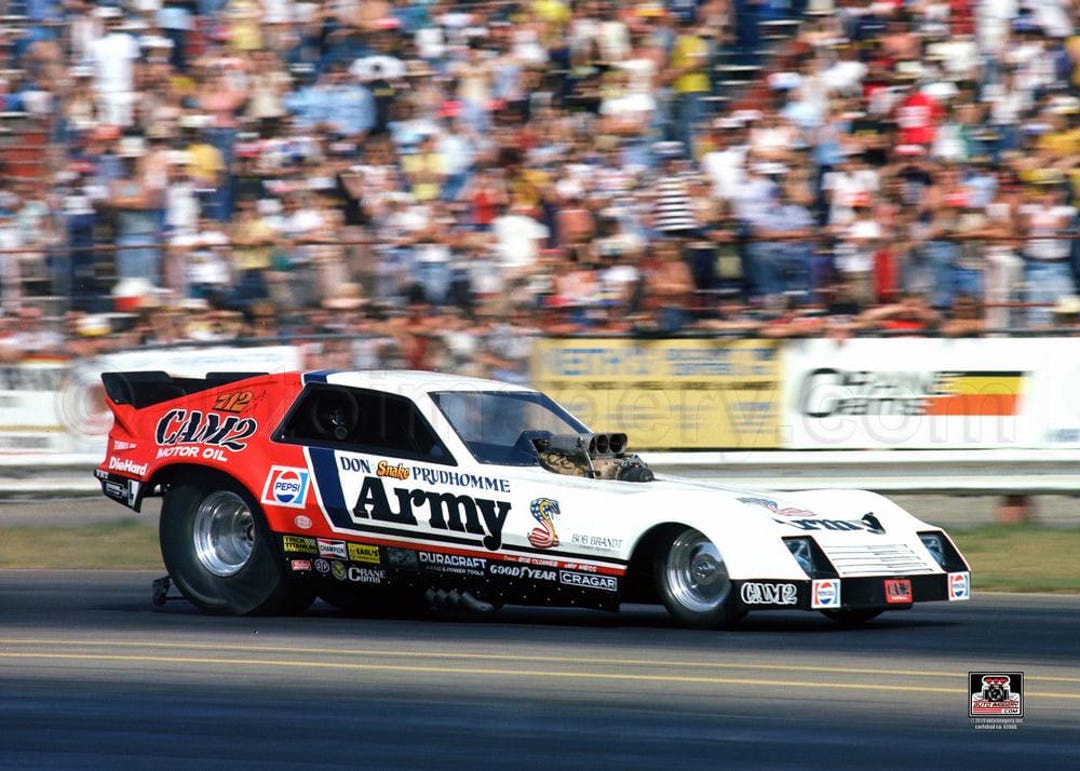 Don the Snake Prudhomme 1980 ARMY 1/24 Scale FUNNY CAR Decals - Etsy