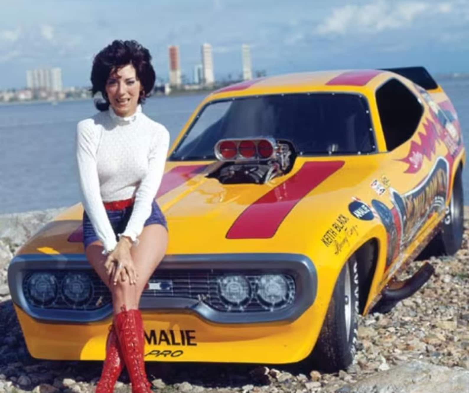 Shirley Cha-cha Muldowney 's 1973 Satellite 1/25 Scale Funny Car Decals ...