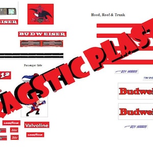 Roy Harris 1980 Budman Arrow 1/24 or 1/25th Scale Funny Car Decals - Etsy