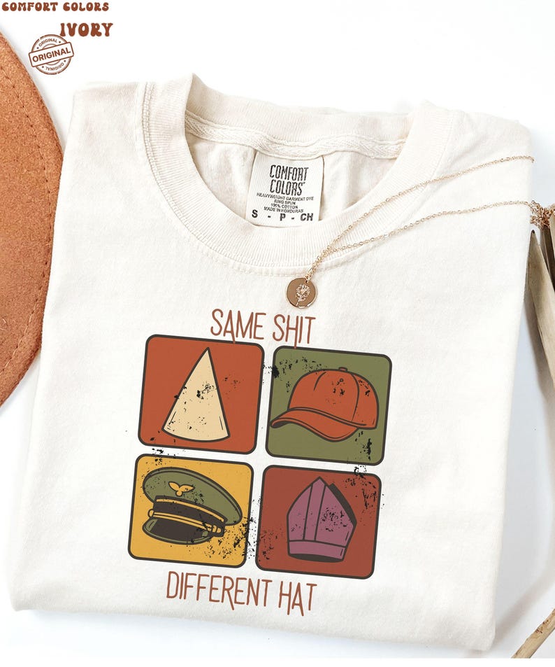 Same Shit Different Hat Shirt, Anti Trump Political Shirt, Funny ...
