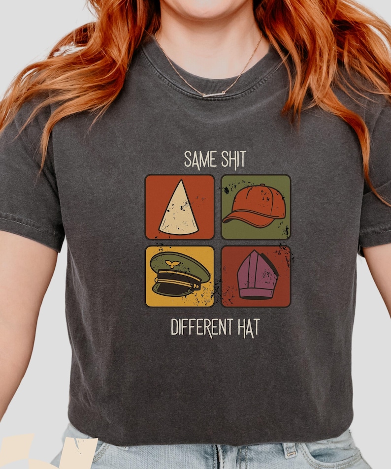 Same Shit Different Hat Shirt, Anti Trump Political Shirt, Funny ...