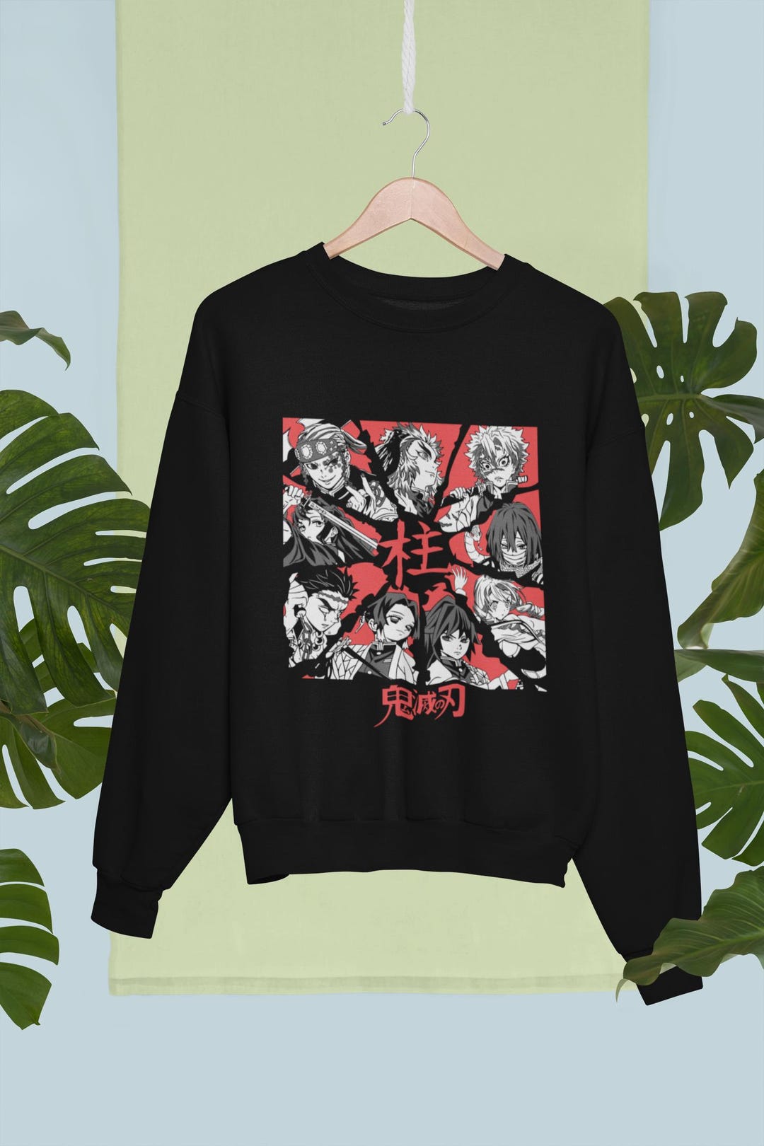 Demon Slayer Hashira Anime Sweatshirt - Unisex Crewneck, Japanese Manga ...