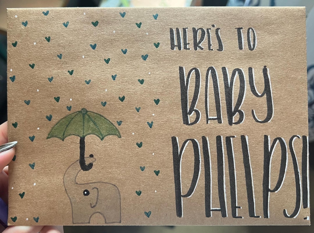 Baby Shower Envelope - Etsy